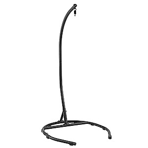 Ulax furniture Hammock Chair Stand, Egg Chair Stand, Hanging Chair Stand, Heavy Duty Steel Hammock Stand, Weather-Resistant Finish for Indoor or Outdoor Use