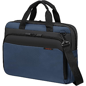 Samsonite Men's Laptop, Blue (Blue), Laptopt Briefcase 15.6" (42 cm-12.5 L)