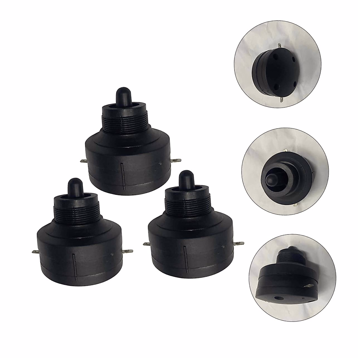 3pcs Wind Blade Piezoelectric Head Auto Audio Tweeter Car Accessories Auto Tweeter Speakers Tweeter Horn for Car Auto Tweeter Horn Mini Tweeter Horn Car Tweeter Horn Car Tweeters