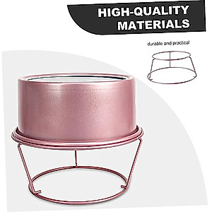 4 Pcs bread cooling rack round crackers baking trays for oven non stick cookware bakery cooling rack Cooling Racks for Baking oven grill rack Stainless Steel Cooling Bracket cooler Abaodam