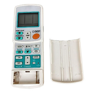 Replacement for Daikin Remote Control FTX35BVMB FTKS20CVMB FTKD60BVM FTKD71BVM FTKD50BVMT FTKD60BVMT FTKD71BVMT FTKD18BVMS FTKD24BVMS ATK25BVMB ATK35BVMB ATX25BVMB ATX35BVMB