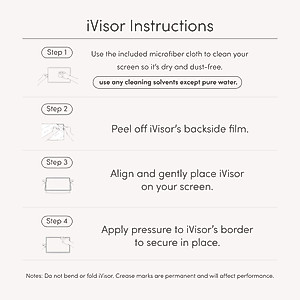 Moshi iVisor AG Screen Protector for iPad Pro 12.9 2020 & 2018, Anti-Glare, Matte, Washable & Reusable, Reduce Fingerprints & Smudging, Compatible with iPad Pencil for iPad Pro 12.9 (2020 & 2018)