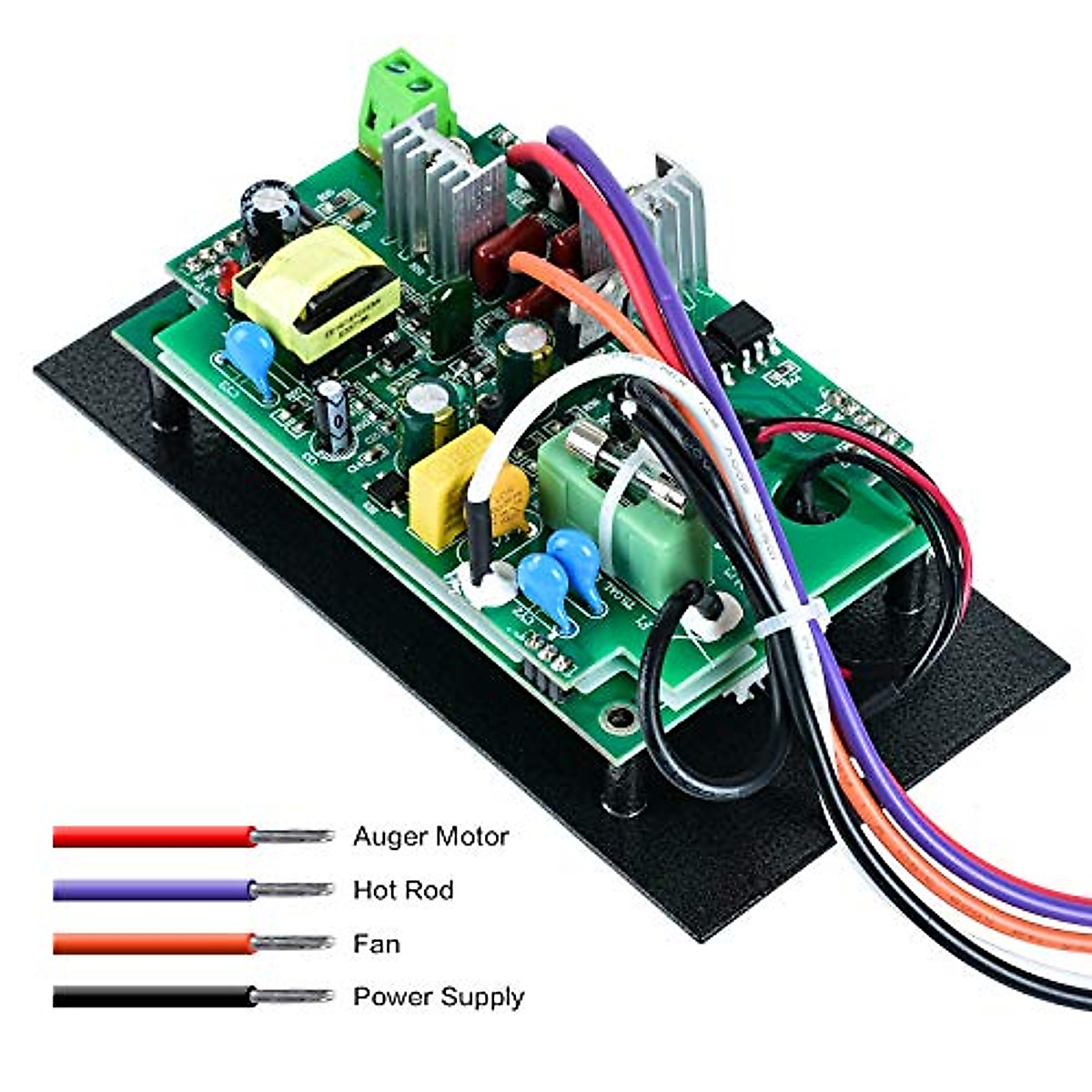 briidea Digital Thermostat Kit, Barbecue Grill Temperature Control Panel Kit, Thermometer Pro Controller Compatible with Traeger Wood Pellet Grills