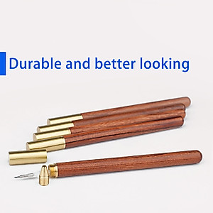 Marking Knife Woodworking Marking Knife Thin Blade Dual Double Bevel Striking Knife Hardened V Steel Heat Treated Striking Marking Knife (1)