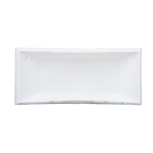 Car Dome Light Lens, Car Dome Light Lens Sqaure Interior Overhead Dome Lamp Lens Cover Replacement for F鈥?00 Truck 1973 to 1979