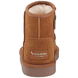 Koolaburra by UGG Unisex-Child Koola Mini Boot, Chestnut 8 US Unisex Toddler