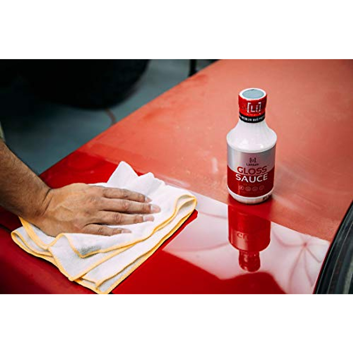 Lithium Gloss Sauce- Combines the Finest T-1 Carnauba Wax with Curable Amino Functional Polymers and Some Pretty Intense Science - Equaling Incredible Protection and Depth of Shine (16oz)