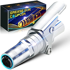 CAREVER Stocking Stuffers Birthday Gifts for Men Women - Grease Gun Coupler Zerk Fittings and Electric Lighter for Candle USB Rechargeable