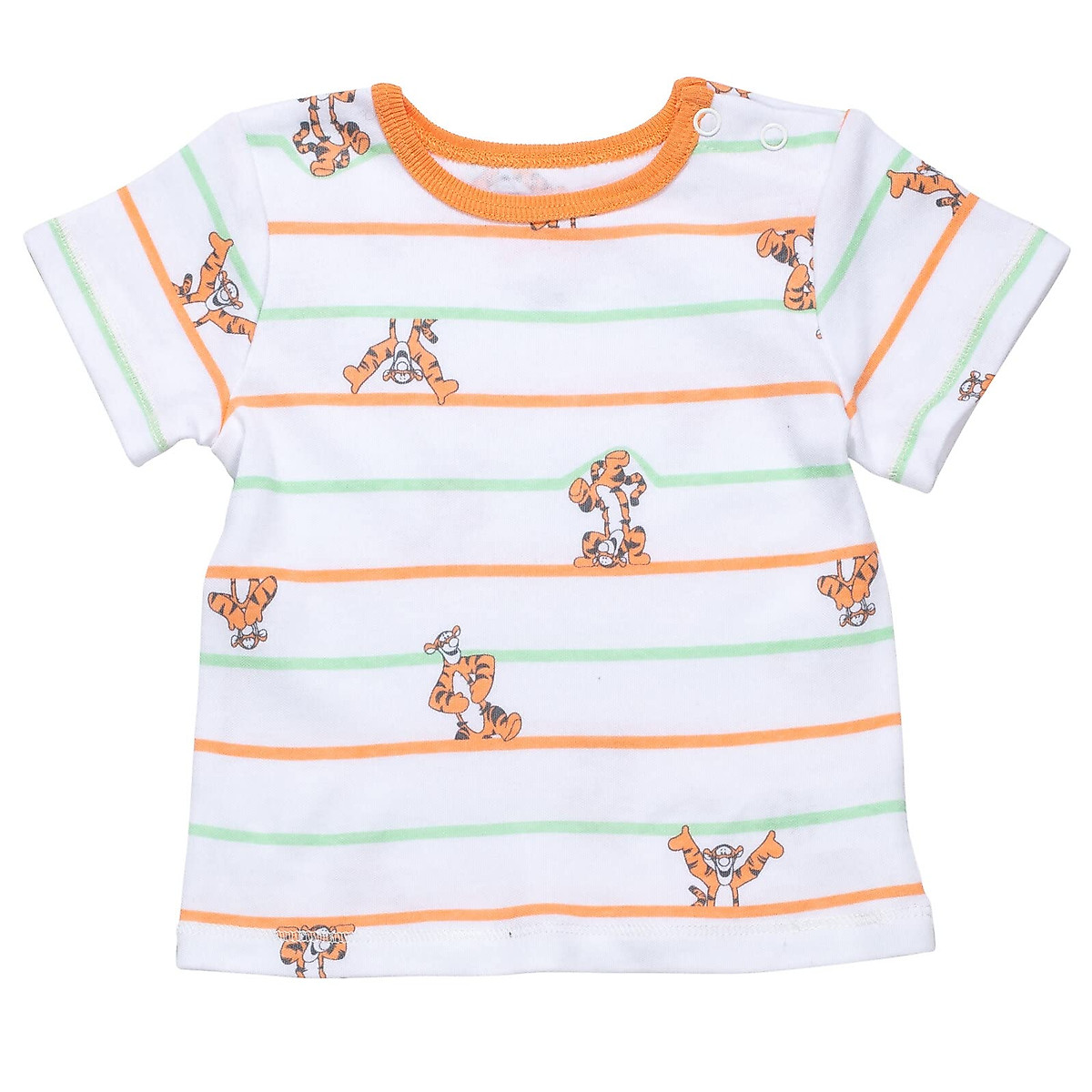 Disney Winnie the Pooh Tigger Baby Boys 3 Piece Set: Overalls T-Shirt Hat6-9 Months