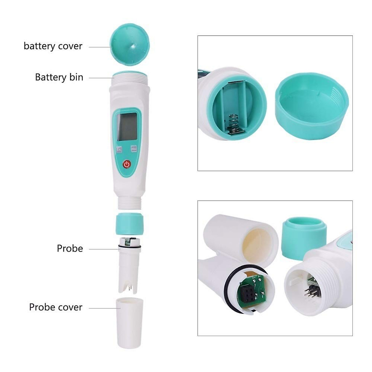 Y-LKUN Water Quality Meter Digital Salinity PPM Meter for Salt Water Pool Food Salt Salty Brine Meter Hydrometer Aquarium Tester Measuring Tool Moisture Meter