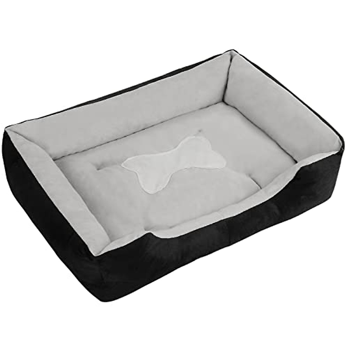 SENNAUX Small Dog Bed Mat, Polypropylene Material, 17.7in x 11.8in x 6in, Non-Slip Bottom