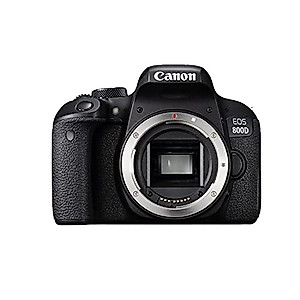 Canon EOS 800D Rebel (T7i DSLR) Camera (Body Only) + Al’s Variety Accessories Includes: 2X 64GB Memory + Case + Tripod + Grip Pod + HDMI Cable + More (22pc Bundle) (Renewed)