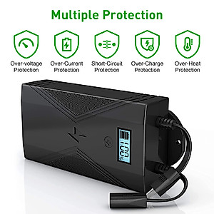 sevkumz Battery Pack for Reclining Furniture with Charger, 2500mAh Recliner Battery Pack Rechargeable for Power Recliner, Lift Chair and Couch, Fit Okin-Limoss-Berkline with LED Display