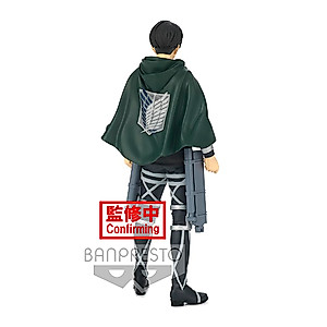 Banpresto - Attack on Titan - The Final Season Levi Figure 6 Inch