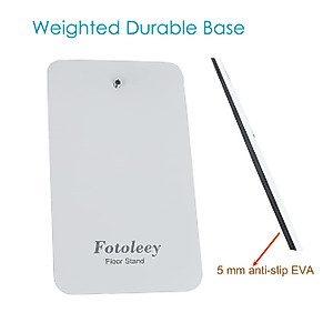 Fotoleey Floor Stand for Baby Monitor/Security Camera/Cellphone with Clamp Compatible with Nanit Pro Smart, Kasa, VTech, Owle, Owlet Cam 2, Nooie invidyo, SwitchBot, BJS Cubo Ai Plus