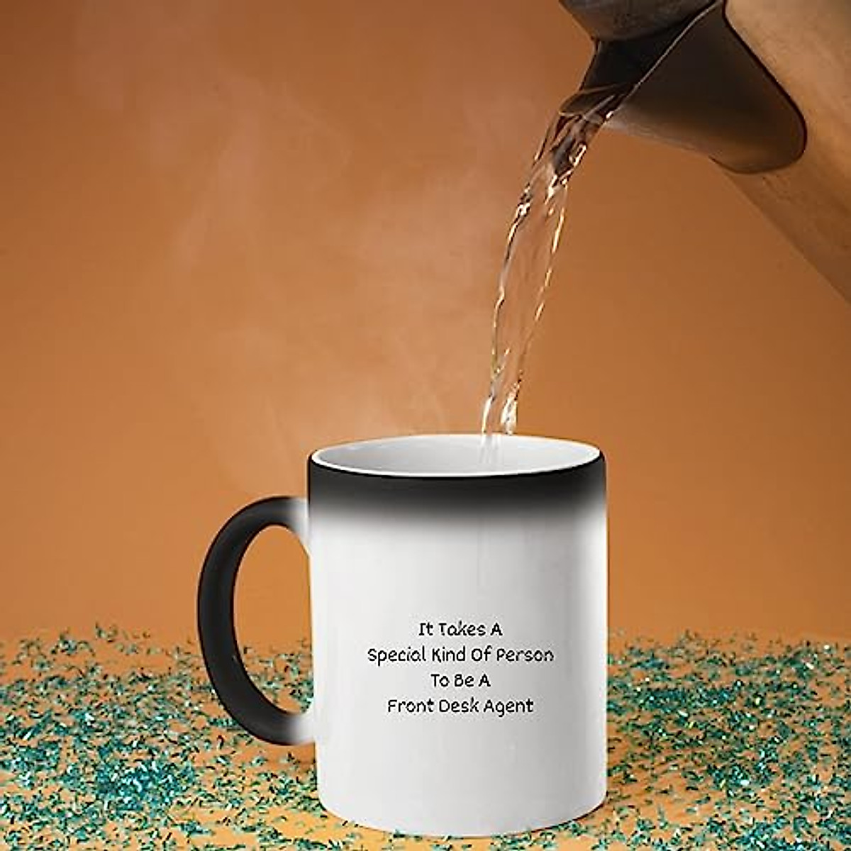 Special Person Gift for Front Desk Agent Receptionist Coworker Humor 11oz 15oz Color Changing Mug