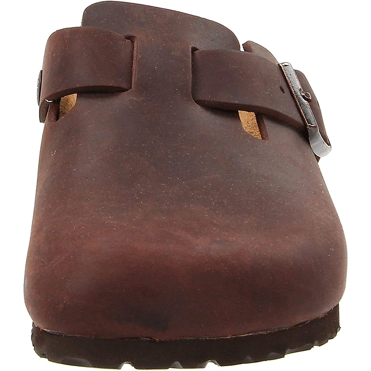 Birkenstock Unisex Boston Soft Footbed Clog Slip On Mule Sandal, Habana Oiled Leather, 36, 5-5.5 Women/3-3.5 Men