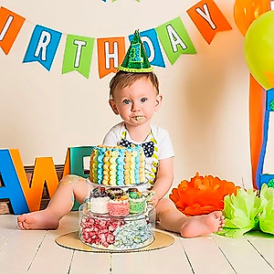 Cutora 3PCS Acrylic Cake Stand Fillable Clear Cake Riser Box Cylinder Round Display Case for Wedding Birthday Party 3 Tiers 6" 8" 10"