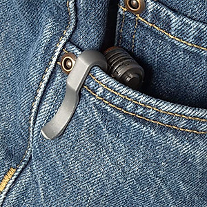 Armbar Pocket Clip, Grey and Black 2 Pack - Designs by JHW