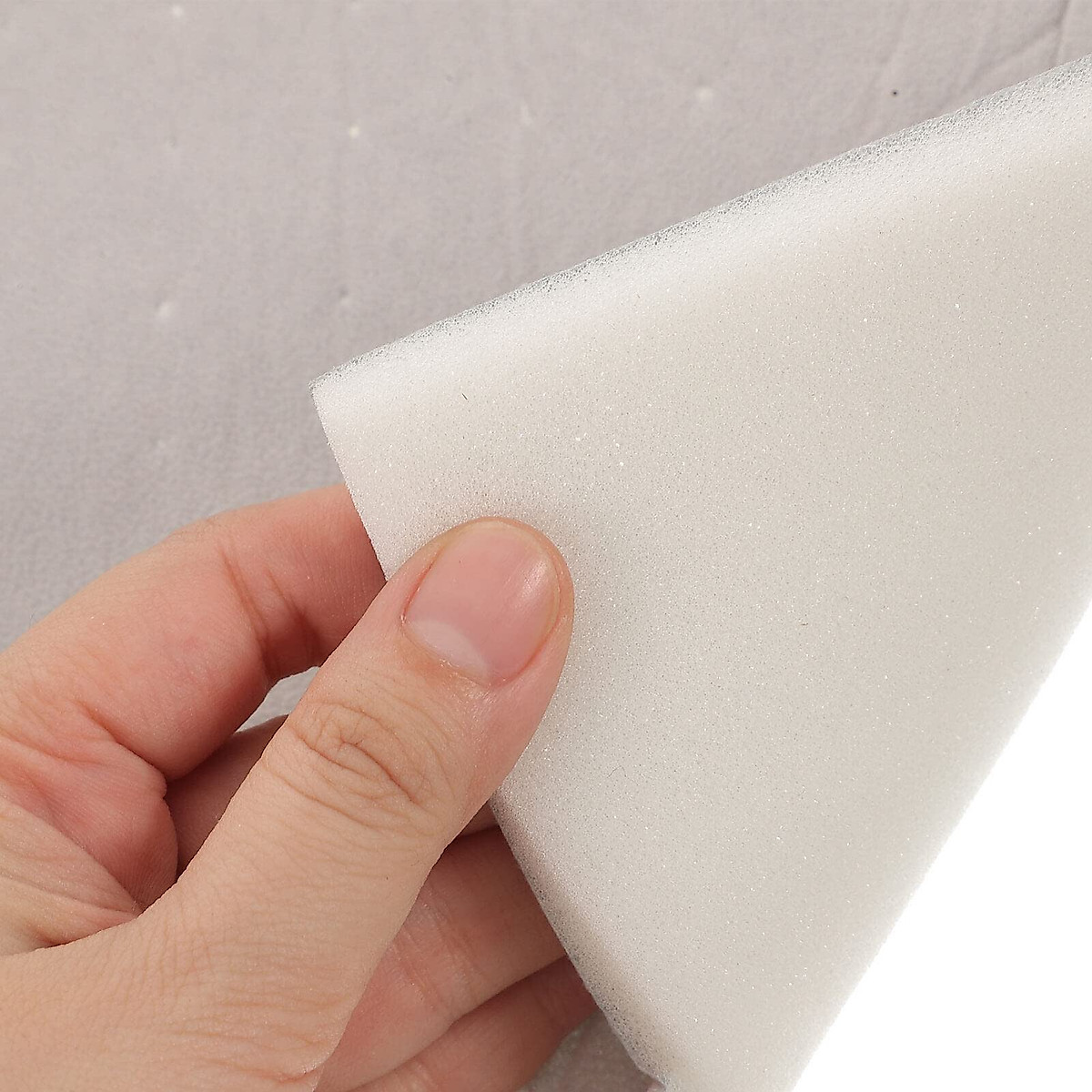 Cabilock 198 Jewelry Sponge Pad Earring Display Sponge Rings Sponge Insert Necklace Display Tray Foam Earring Mat Cosmetic Sponge Trinket Showcase Pads Makeup Pallet Drawer Organizer Travel