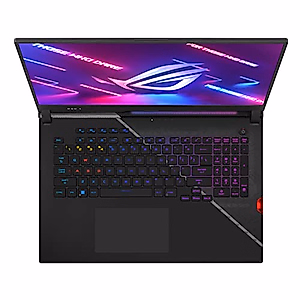 ASUS ROG Strix Scar 17 (2023) Gaming Laptop, 17.3” QHD 240Hz/3ms, 100% DCI-P3 Display, GeForce RTX 4080, AMD Ryzen 9 7945HX, 32GB DDR5, 1TB PCIe SSD, Wi-Fi 6E, Windows 11 Pro, G733PZ-XS96,Off Black