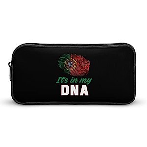 Portugal It's in My DNA Pencil Case Pencil Pouch Coin Pouch Cosmetic Bag Office Stationery Organizer