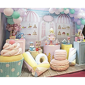 Acrylic Round Cake Stand Cupcake Stand Candy Stand (Baby Blue)