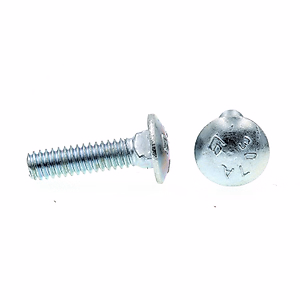 Prime-Line 9062146 Carriage Bolts, 1/4 In.-20 X 1 In., A307 Grade A Zinc Plated Steel (100 Pack)