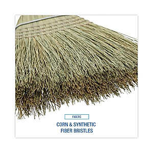 Boardwalk BWKBR10001 60 in. Corn Brooms - Black/Natural (6/Carton)