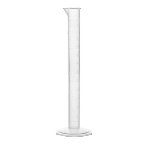 EISCO Graduated Cylinder, 10mL - Class B Tolerance - Octagonal Base - Polypropylene Plastic - Industrial Quality, Autoclavable