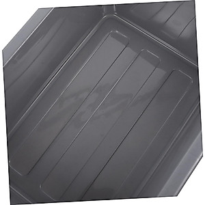 Cabilock Storage Bins Plastic Car Storage Bin White Boxes Bus Box Multipurpose Bus Tub Tote Box with Handles Household Storage Box Tote Bag Storage Basket Grey Multifunctional Storage Box