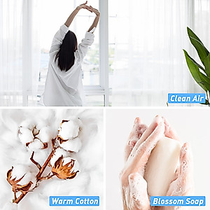 Clean Fragrance Oil, ESSLUX Essential Scented Oils for Diffuser for Home, Premium Soap Candle Making Scents, Aromatherapy Oils Collection for Laundry, Humidifiers, Fresh Scents for Spring Summer