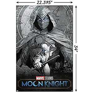 Trends International Marvel Moon Knight - Teaser Wall Poster, 22.375" x 34", Unframed Version