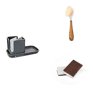 Full Circle Stash & Friends Sinkside Dish Washing Set