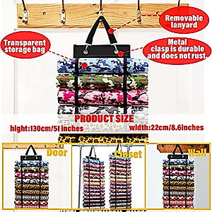 CLZYLRS Storage Organizer Vinyl Roll Holder | Craft Organizer Vinyl Storage Rack | Hanging Organizer Storage… (Black, 50)