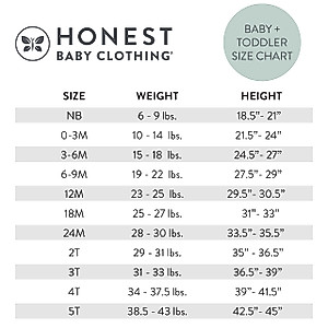 HonestBaby Multipack Short Sleeve T-Shirt Tee 100% Organic Cotton Infant Baby, Toddler, Little Kids Boys, Girls, Unisex, 10-Pack Rainbow Gems Blues