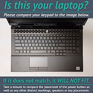 MightySkins Skin for Alienware AREA-51M R2 (2020) - Abstract Black | Protective, Durable, and Unique Vinyl Decal wrap Cover | Easy to Apply, Remove, and Change Styles | Made in The USA