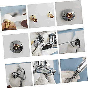 Veemoon Sink Faucet Hot and Cold Water Faucet Faucets for Bathroom Sinks Basin Faucet Single Handle Faucet Faucets for Bath Sinks Faucet for Bathroom Sink Kitchen Mixing Valve in-Wall