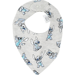 Disney Lilo & Stitch One Size 3 Pack Bibs OS