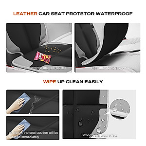 MHO+All Car Seat Protector The Best Large Auto XL Size, with Storage Bag, The thickest Child Baby Seat Protector, Suitable for Children, Babies, Pets,1 Pack