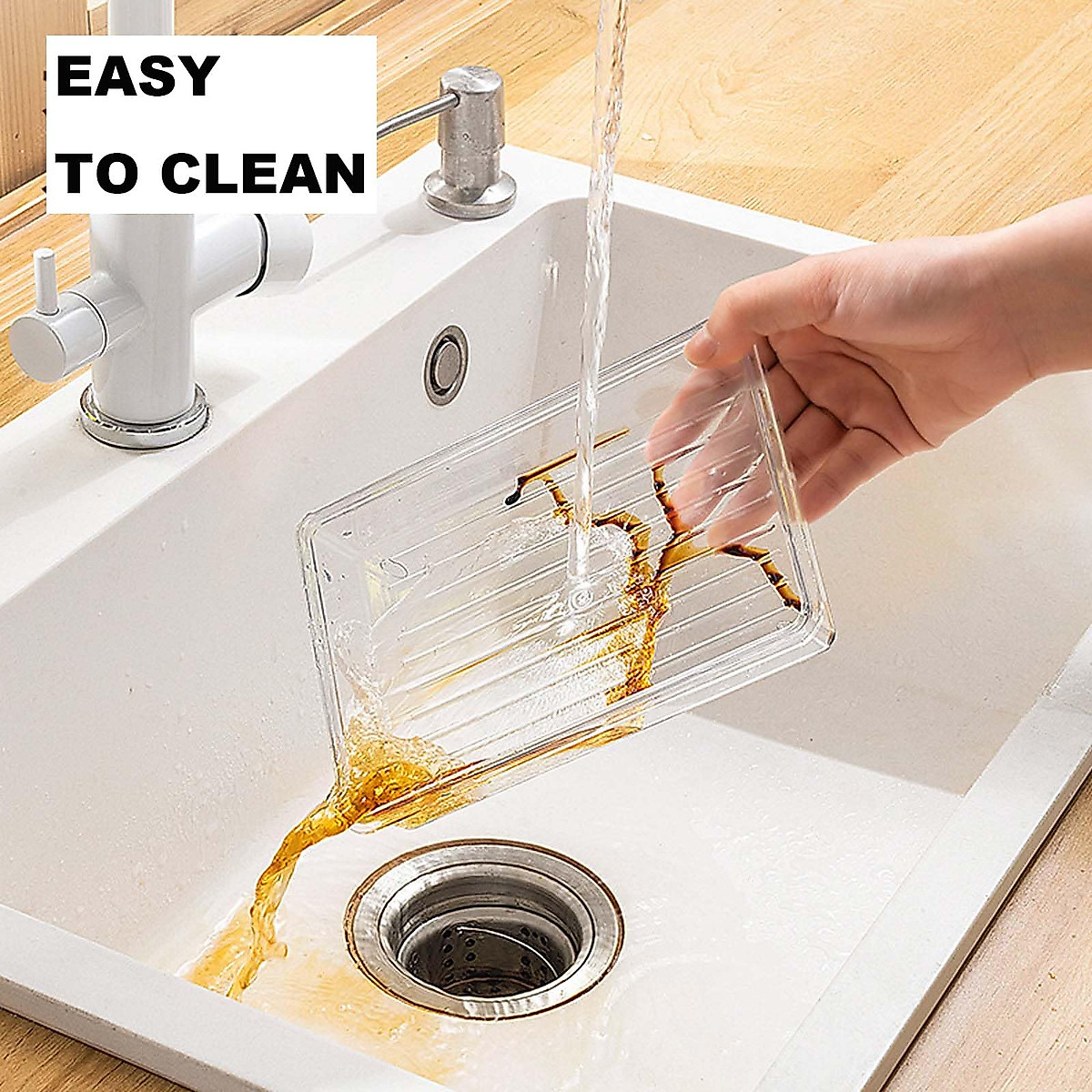 8 Pack Bacon Keeper for Refrigerator, Deli Meat Saver Container with Airtight Lid, Cold Cuts Cheese Holder for Fridge Food Refrigerator Storage Box, Christmas Cookie