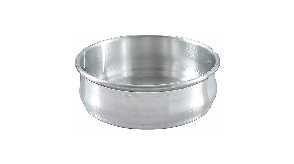 Winco Winware 48 oz Stackable Dough Pan for Storage and Proofing
