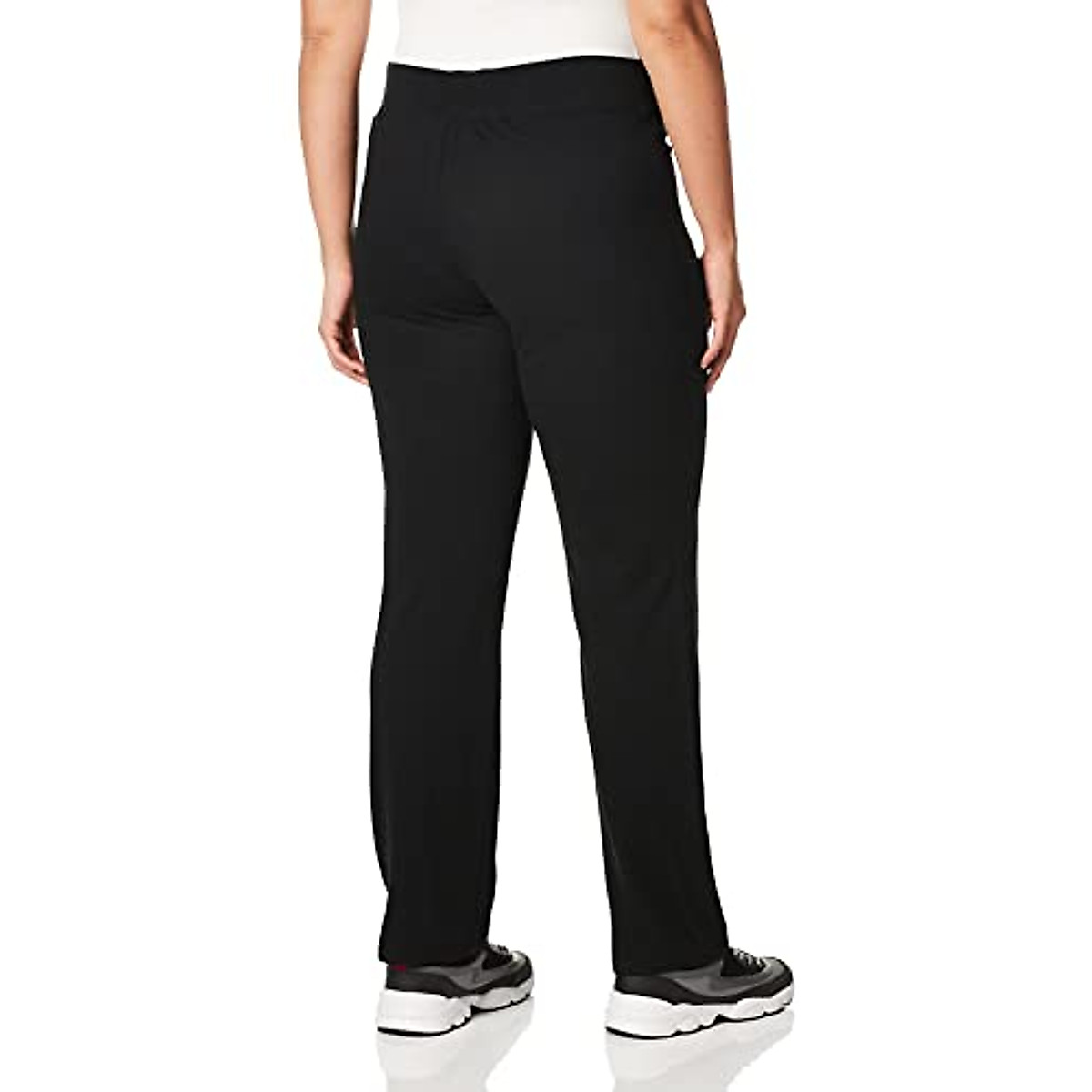 Hanes Women's French Terry Pant, Black, XX-Large