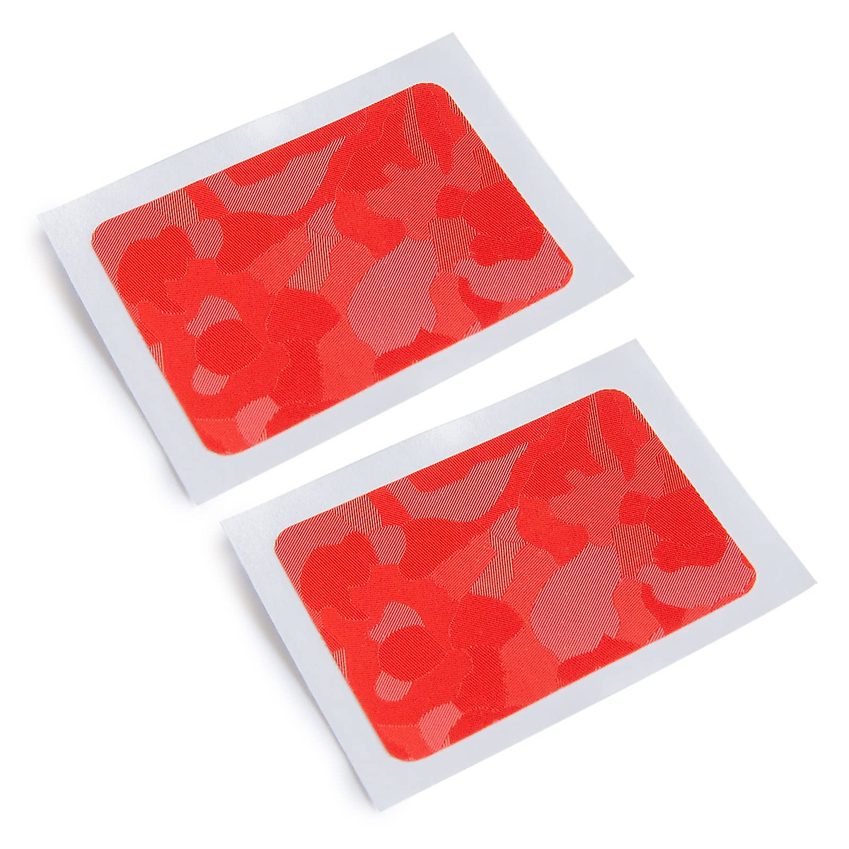 2Pcs of HOTLINEGAMES Touchpad Protector Compatible with PS4 Controller, Enhanced Texture Skin Compatible with Playstation 4 DualShock,Pre-Cut,Easy to Apply,Easily Add Protection (Mirage Camo Red)