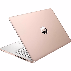 HP 14 Inch Laptop Computer, Ultra Thin and Light Laptop for College Students, Intel Celeron N4120, 16GB RAM, 320GB Storage (64GB eMMC+256GB MSD Card), Long Battery Life, 1-Year Office 365, Win11 S
