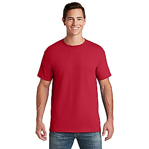 Jerzees Dri-Power Mens Active T-Shirt Medium True Red