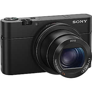 Sony Cyber-Shot DSC-RX100 IV Camera DSCRX100M4/B with Soft Bag, Additional Battery, 64GB Memory Card, Card Reader, Plus Essential Accessories