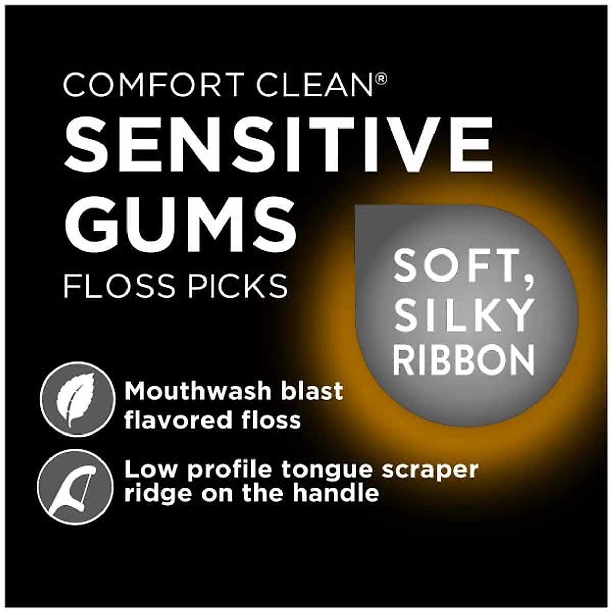 DenTek Comfort Clean Silky Comfort Floss 90 Count (Pack of 5)