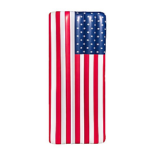 Inflatable American Flag Pool Float Patriotic US Stars & Stripes for Summer 4th of July Parties. Great Gift Idea!