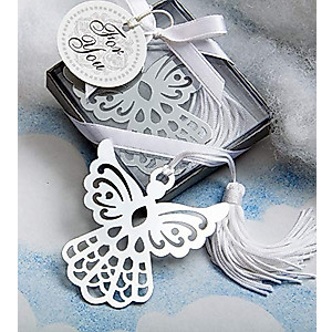 FASHIONCRAFT 6515 Book Lovers Collection Angel Bookmark Favors, Angel Favors, Set of 6